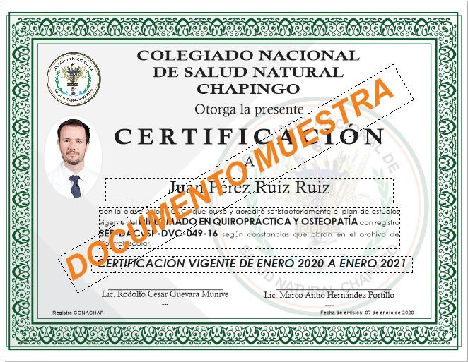 Refrendo CONACHAP 2022